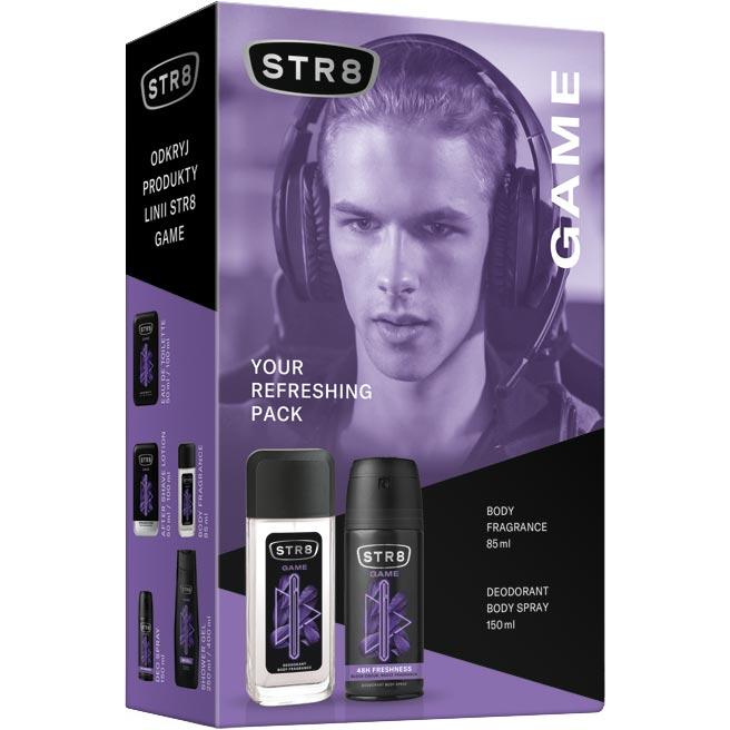 STR8 zestaw Game DNS 85ml + dezodorant 150ml - Max Drogeria.pl