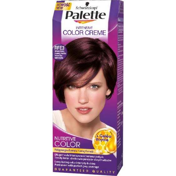 Palette farba RFE3 intensywny ciemny bordo - Max Drogeria.pl