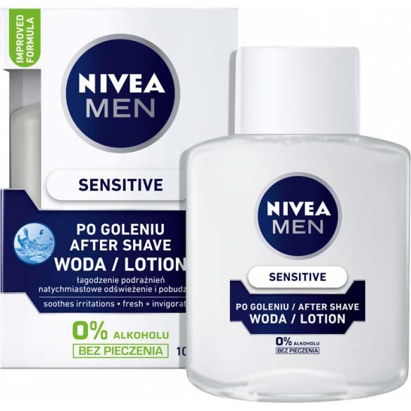 Nivea woda po goleniu Sensitive 100ml - Max Drogeria.pl