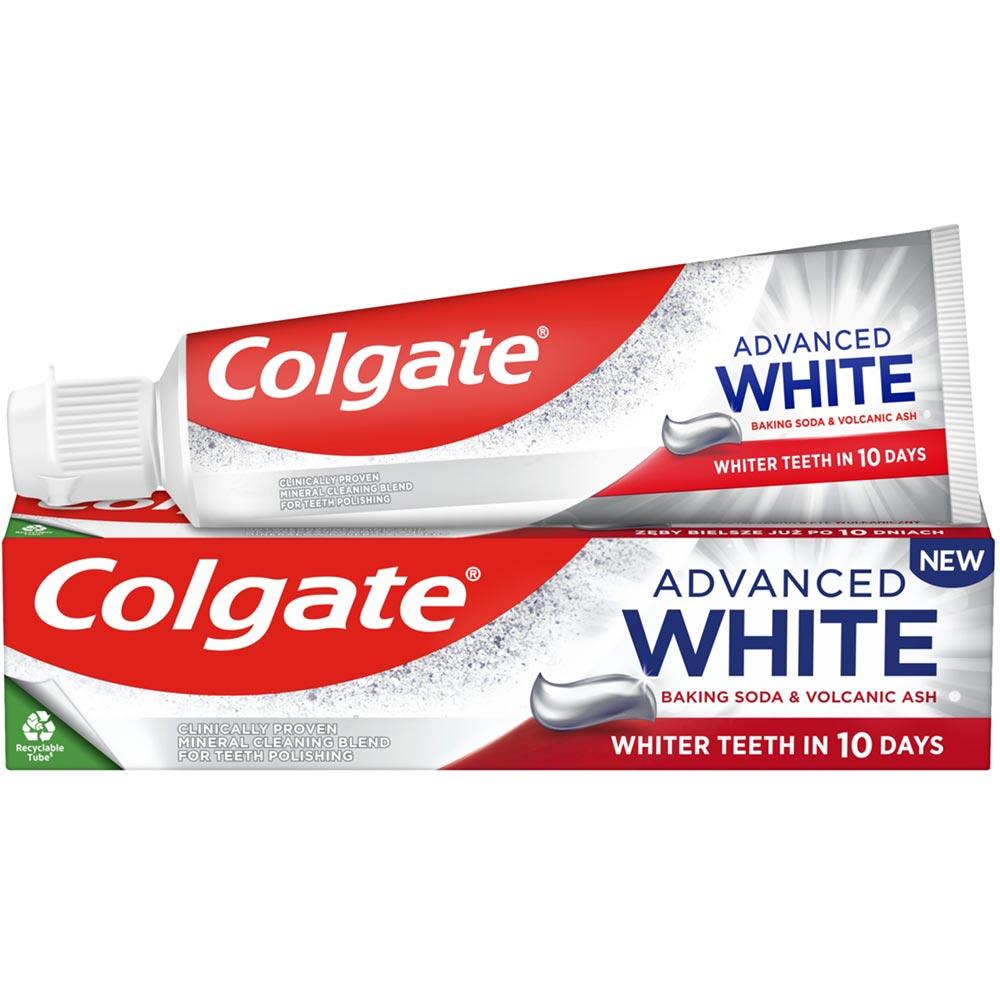 Colgate Advanced White pasta do zębów 100ml Baking Soda & Volcanic ...