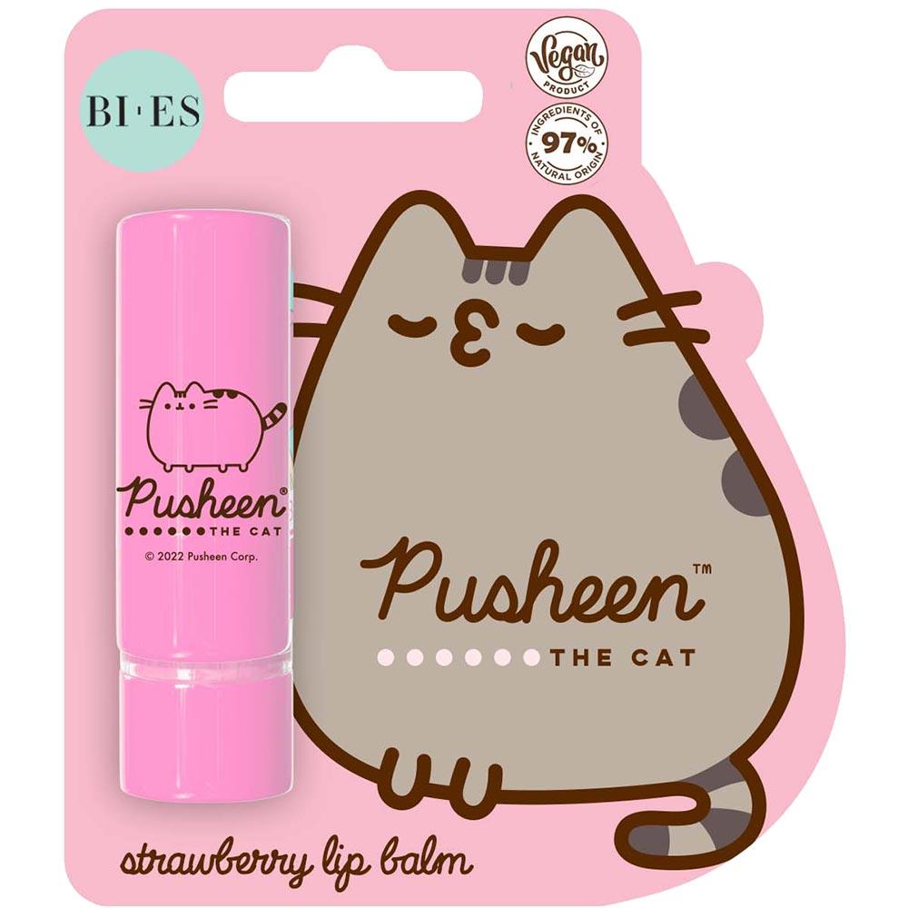 Bi-es Pusheen The Cat pomadka do ust 4g Truskawka - Max Drogeria.pl
