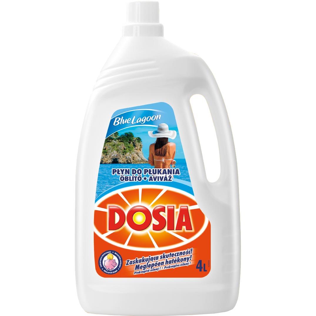 Dosia płyn do płukania Blue Lagoon 4L - MaxDrogeria.pl