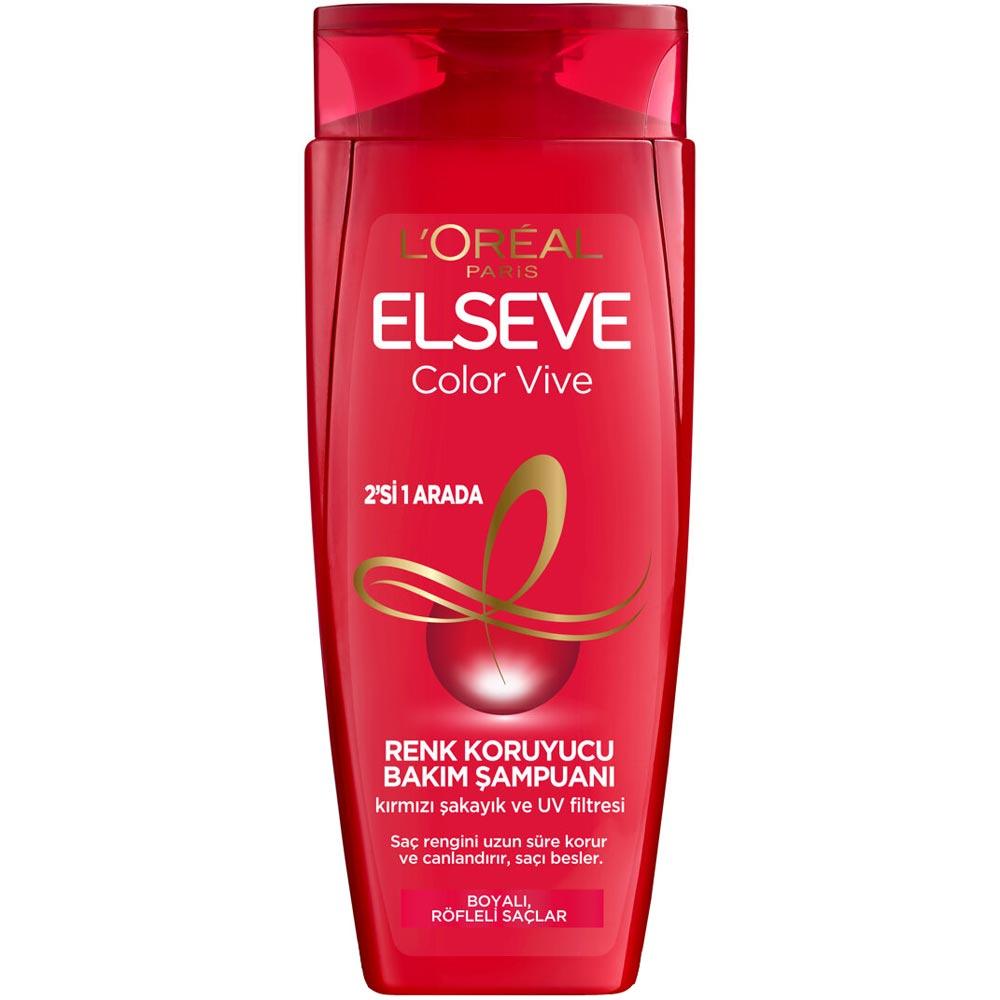 Elseve szampon do włosów 2w1 450ml Color Vive - Max Drogeria.pl