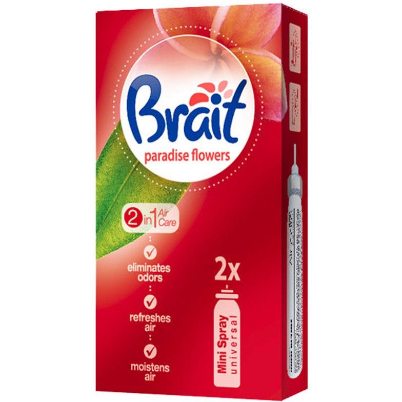 Brait Mini Spray zapas 2x10ml Paradise Flowers - Max Drogeria.pl