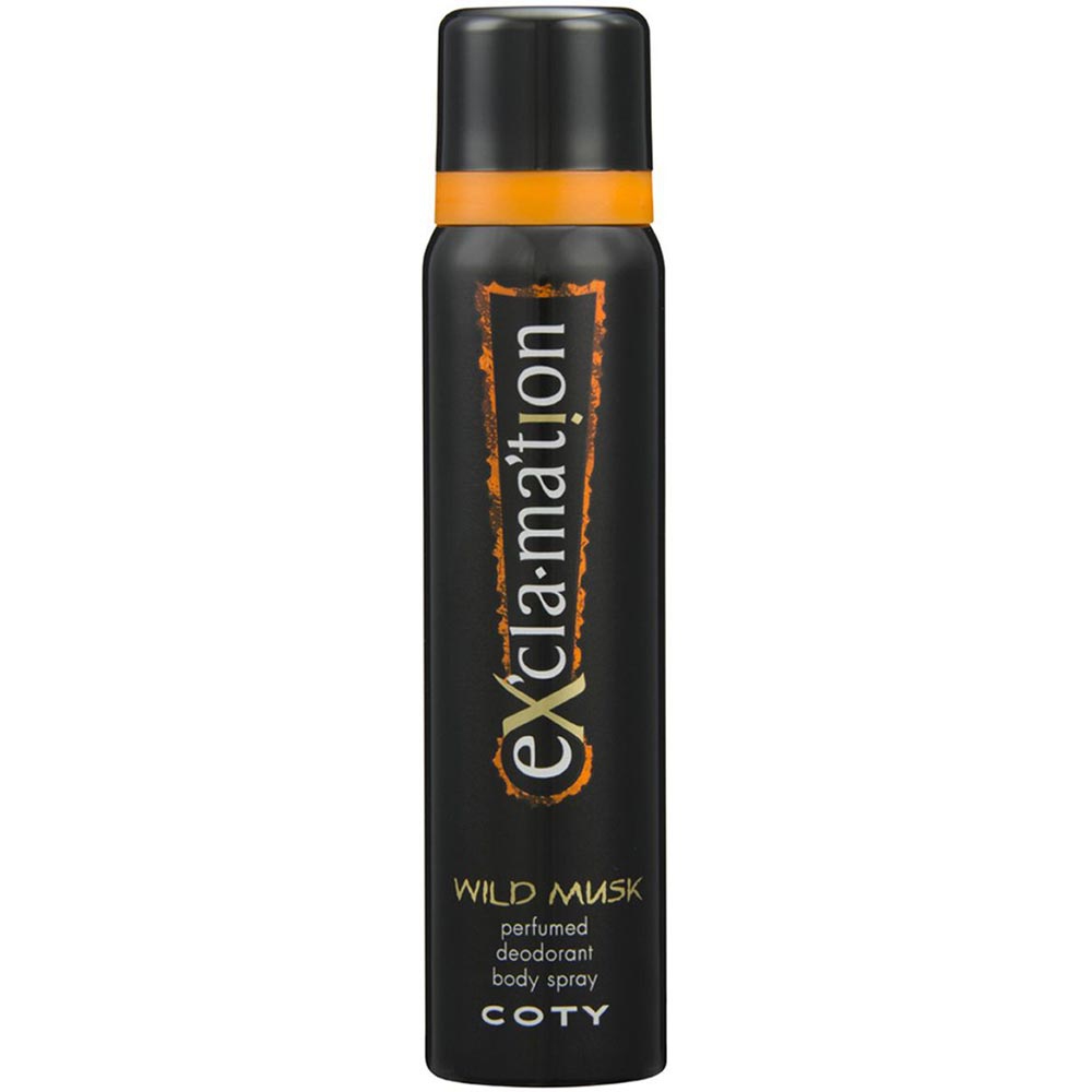 Exclamation dezodorant 90ml Wild Musk - MaxDrogeria.pl