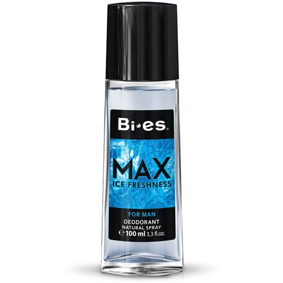 Bi-es MAX Ice Freshness dezodorant perfumowany 100ml - Max Drogeria.pl