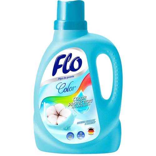 FLO Płyn do prania 1L do kolorów - Max Drogeria.pl
