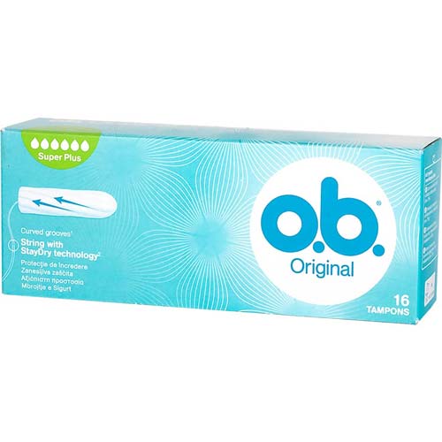 o.b. Original 16 szt Super Plus tampony - Max Drogeria.pl