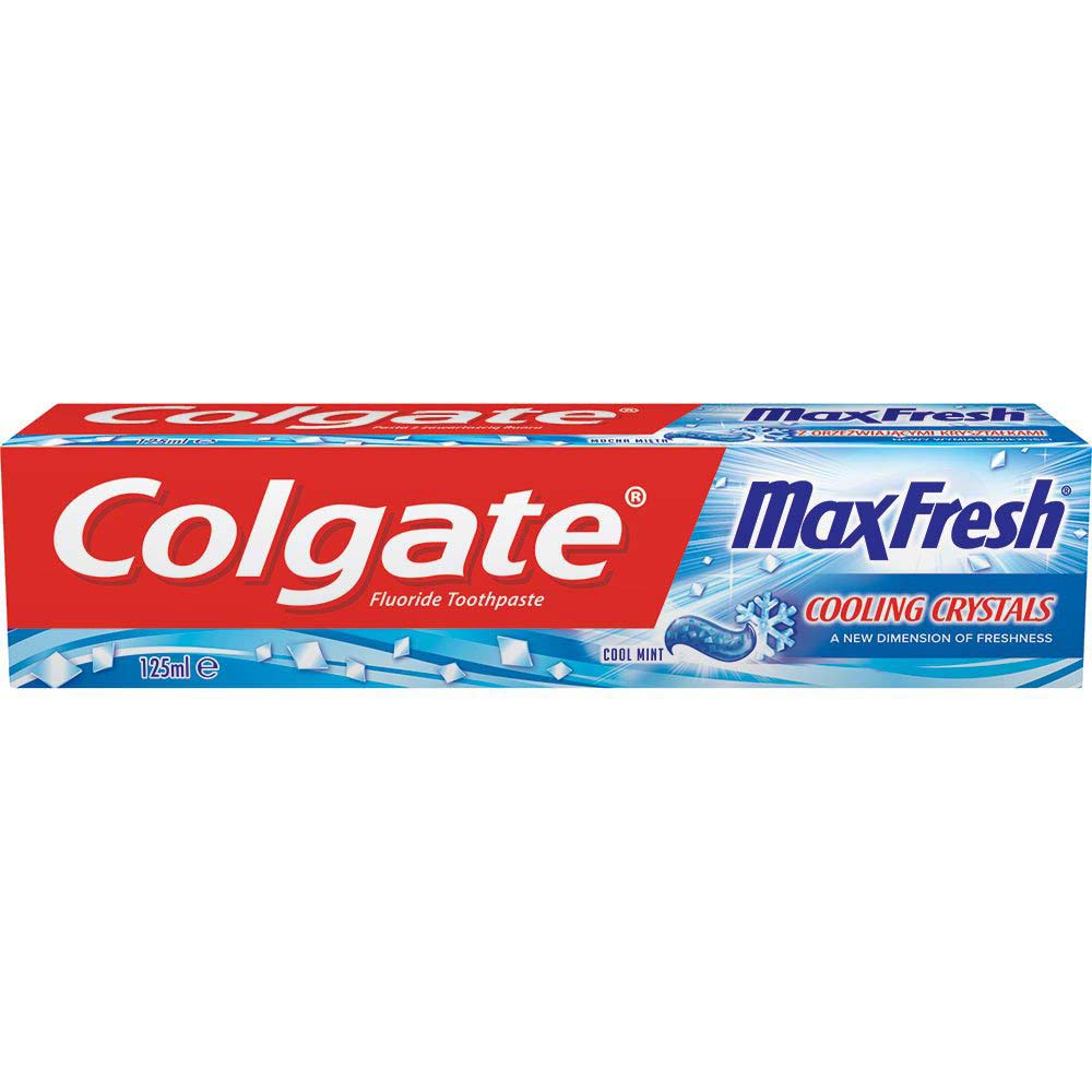 Colgate Max Fresh 125ml pasta do zębów Mocna mięta - Max Drogeria.pl