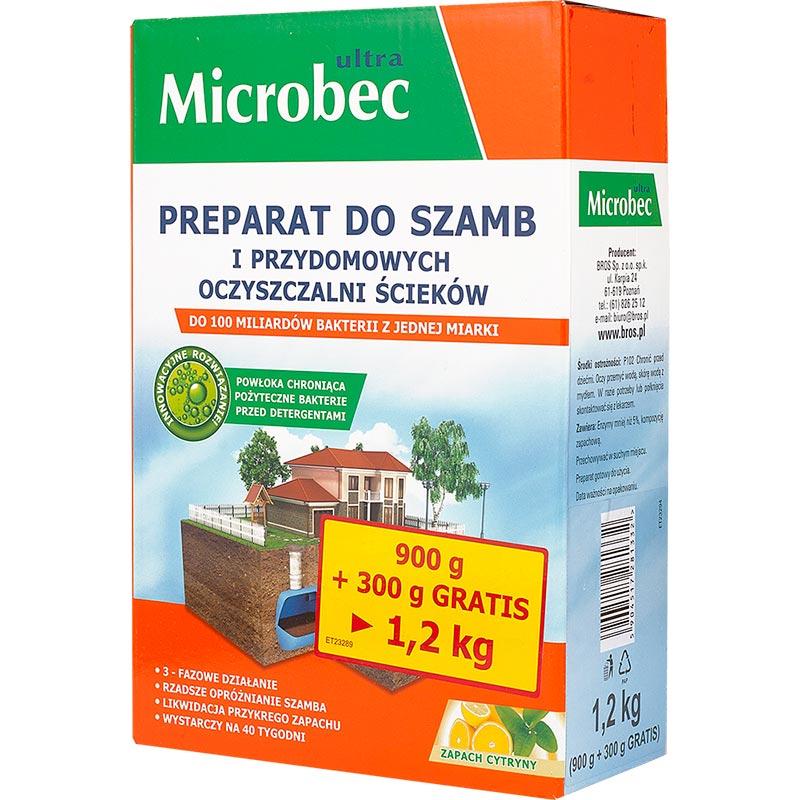 Microbec Ultra preparat do szamb i przydomowych oczyszczalni ścieków ...