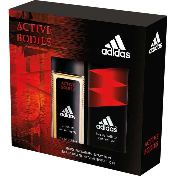 Adidas Zestaw MEN Active Body dezodorant perfumowany + woda toaletowa ...