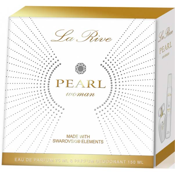 La Rive zestaw Pearl woda + deo - Max Drogeria.pl