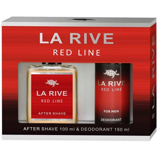 La Rive zestaw Red Line płyn po goleniu + deo - Max Drogeria.pl