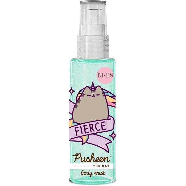 Bi-es Pusheen The Cat mgiełka do ciała 100ml Green - Max Drogeria.pl