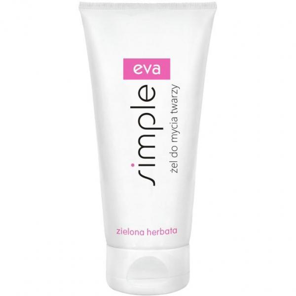 Eva Simple Żel do mycia twarzy 150ml Zielona Herbata - Max Drogeria.pl